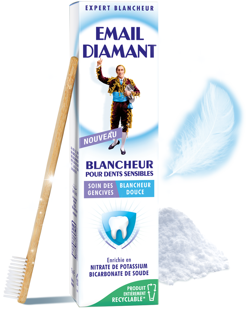 Blancheur pour dents sensibles - Email diamant